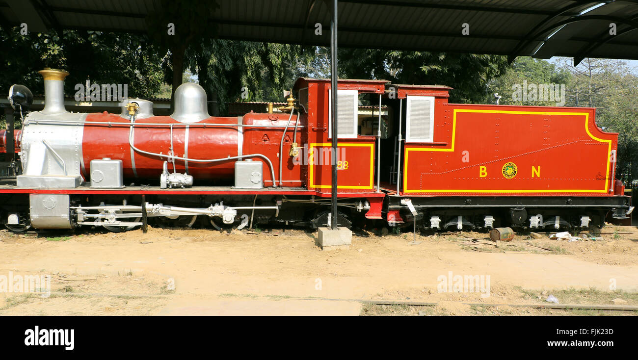 Steam locomotive indian rail museum hi-res stock photography and images ...