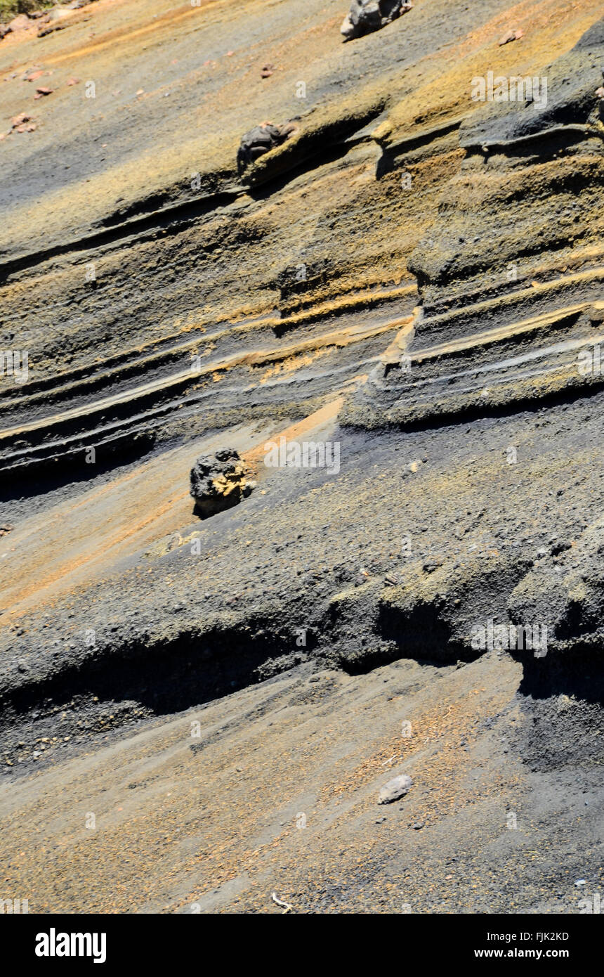 Dry Hardened Volcanic Lava Stock Photo - Alamy