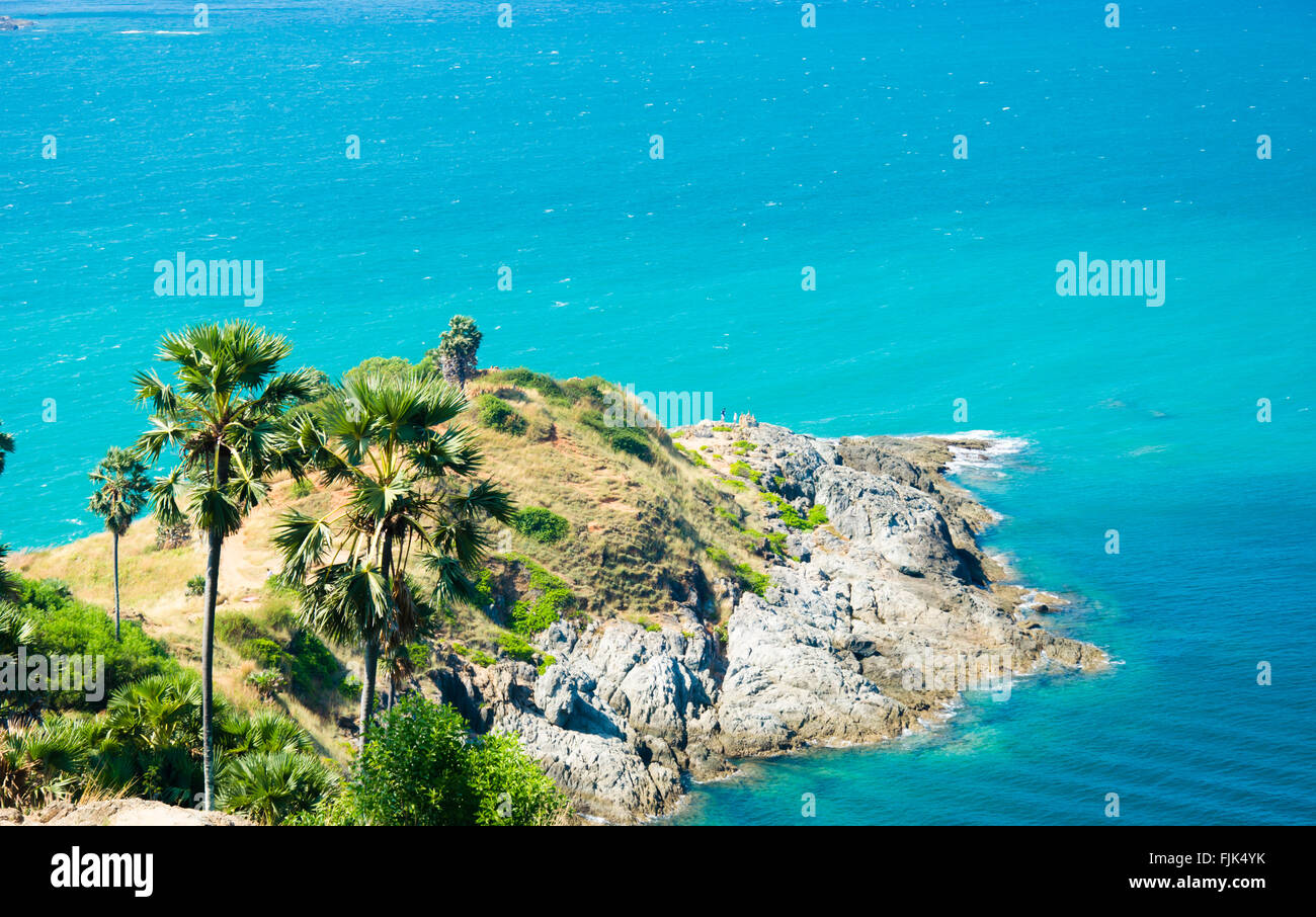 Beautiful Promthep cape view point, Phuket, Thailand Stock Photo - Alamy