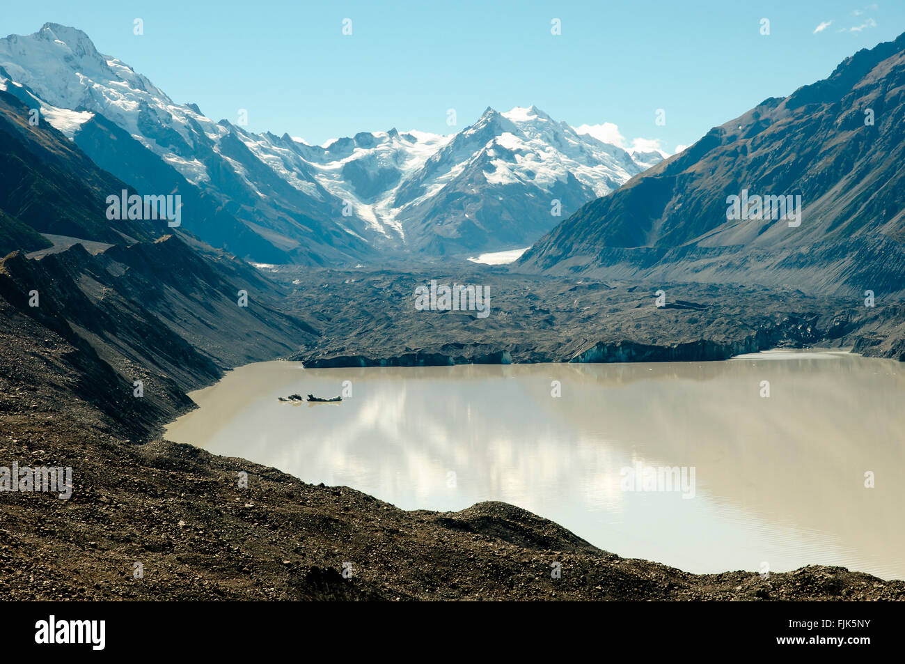Tasman Lake - Mount Cook National Park - New Zealand Stock Photo - Alamy