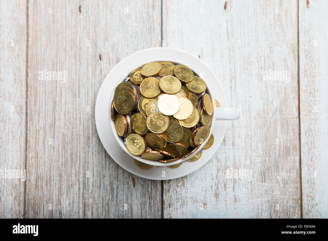 Top down view coffee hi-res stock photography and images - Alamy