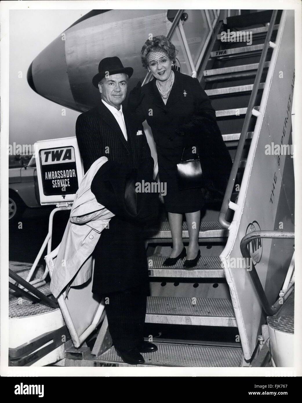 1965 - Mary Pickford and her actor husband Charles Rogers. © Keystone ...