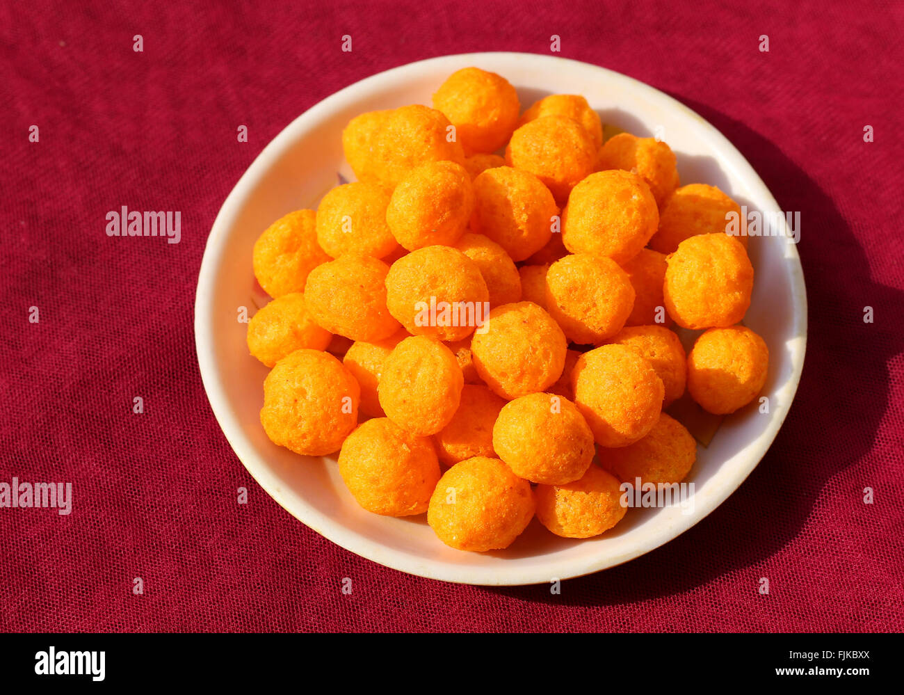Soft cheese balls Stock Photo - Alamy