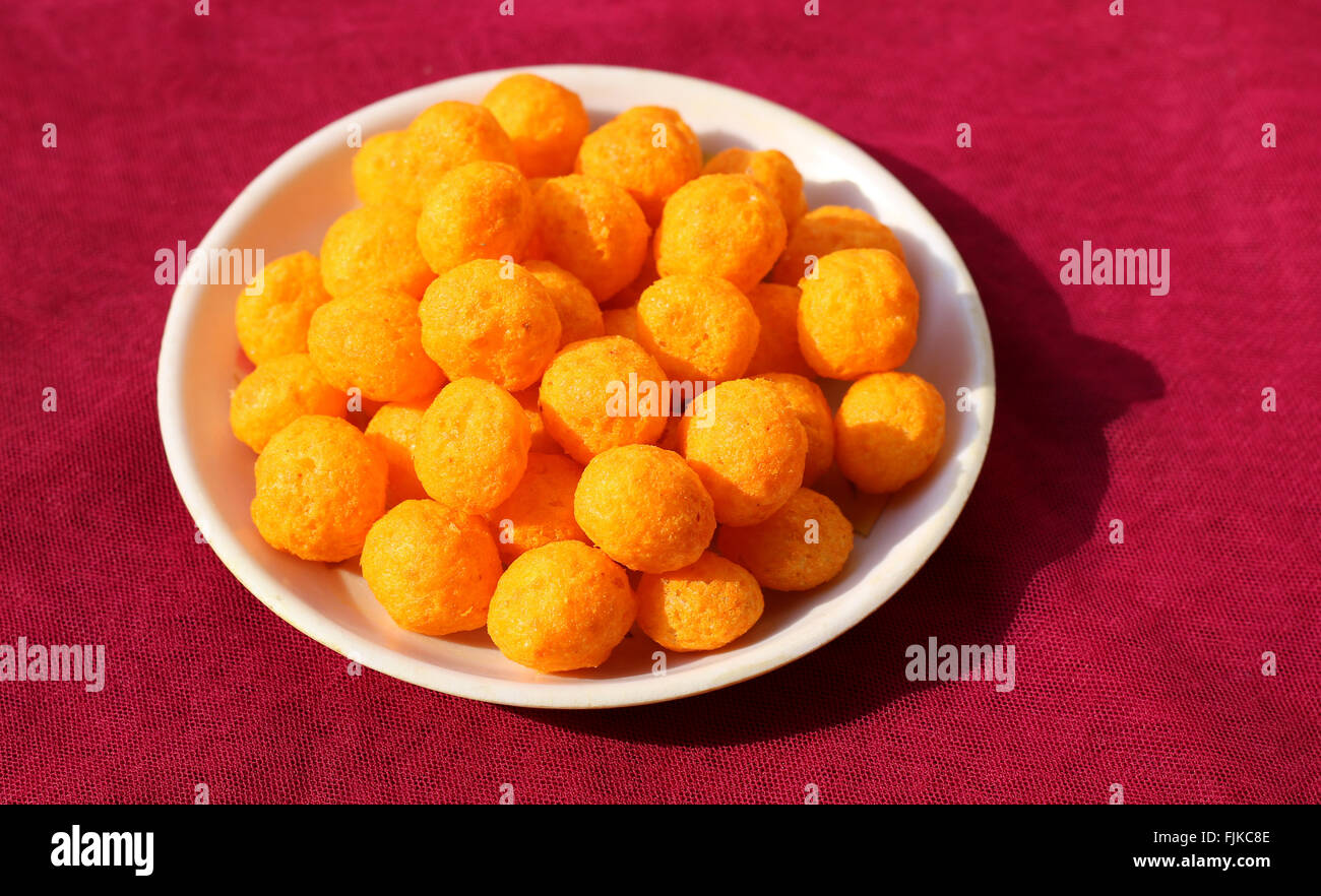 Cheese puff ball hi-res stock photography and images - Alamy