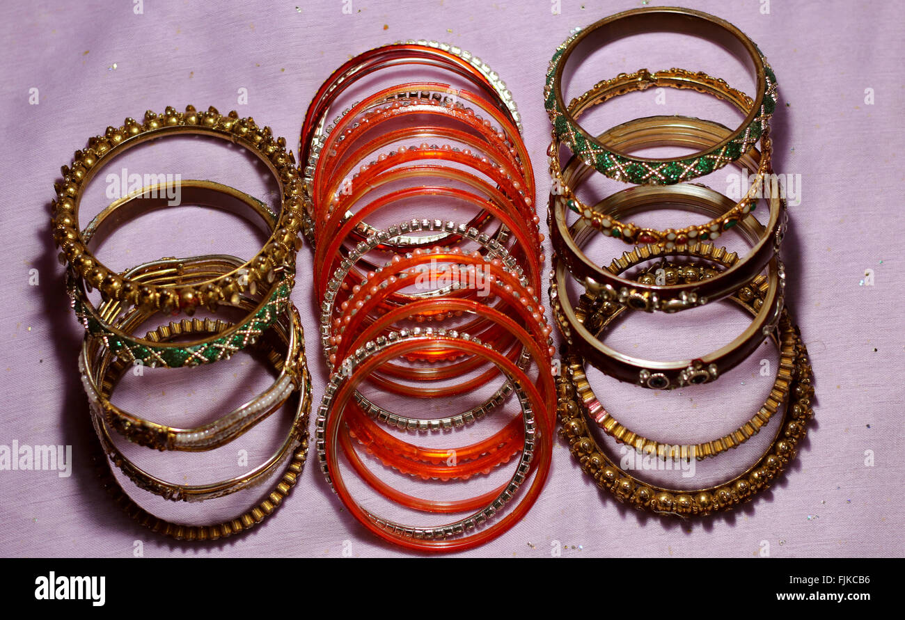 Indian traditional bangles Stock Photo - Alamy