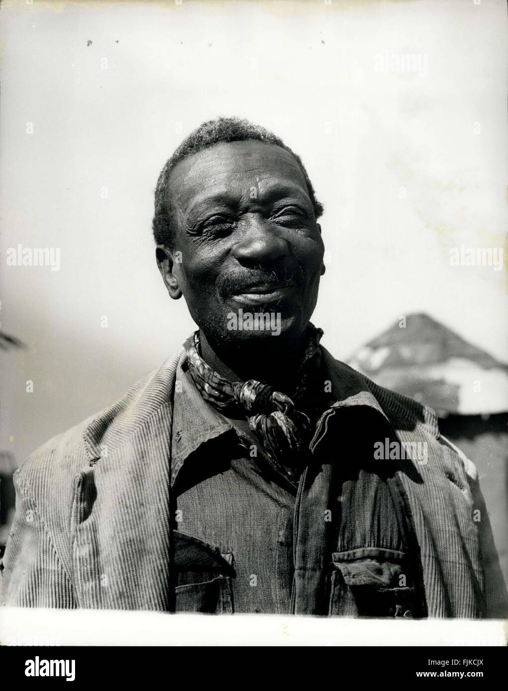 1956 - South West Africa, Damara Man. (Credit Image: © Keystone ...