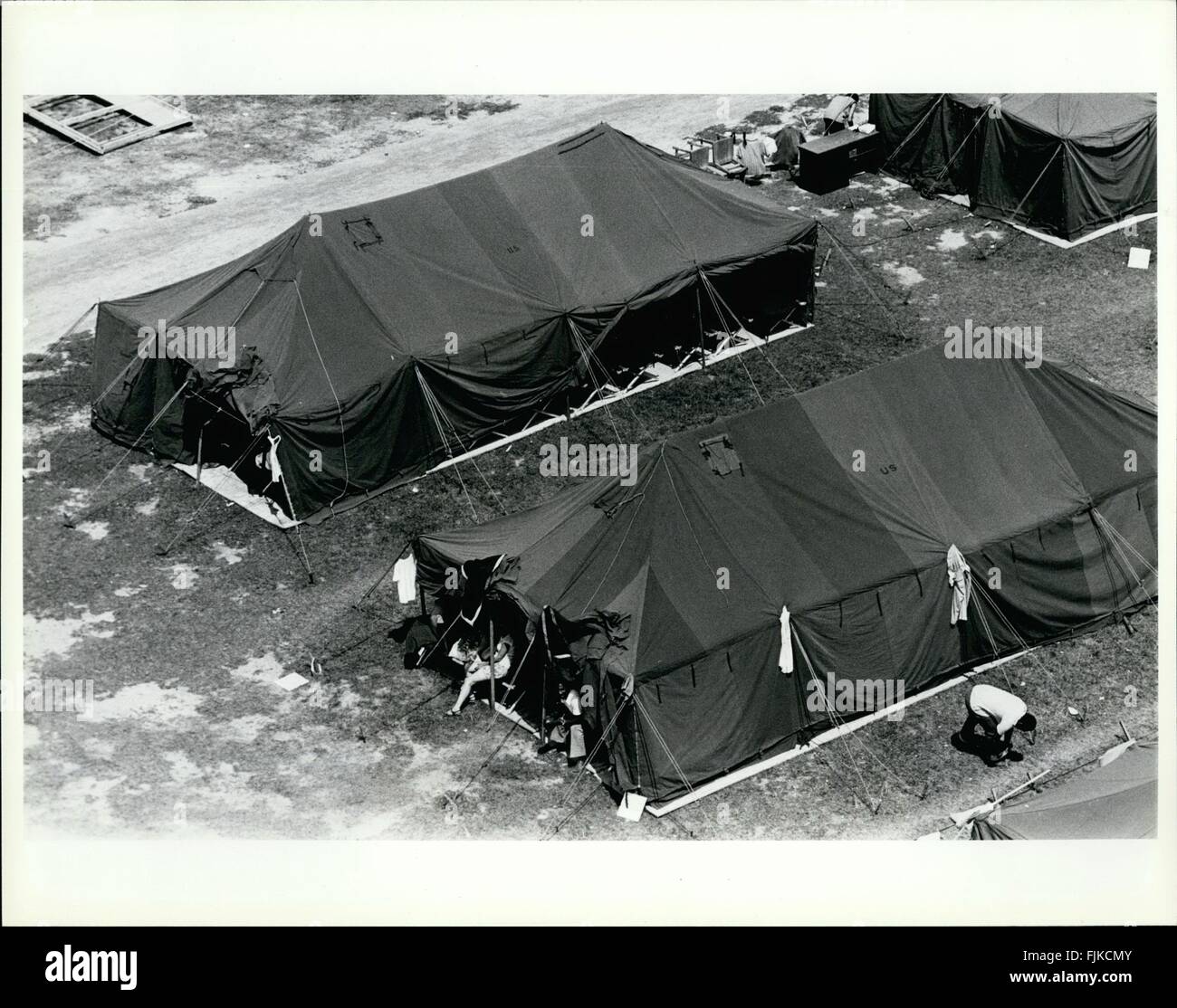 1983 - Tent City, the fairgrounds in Fort Walton Beach Florida. The ...