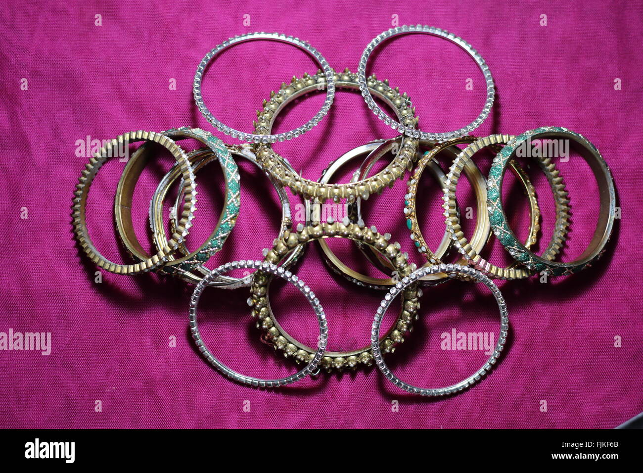 Indian traditional bangles Stock Photo - Alamy