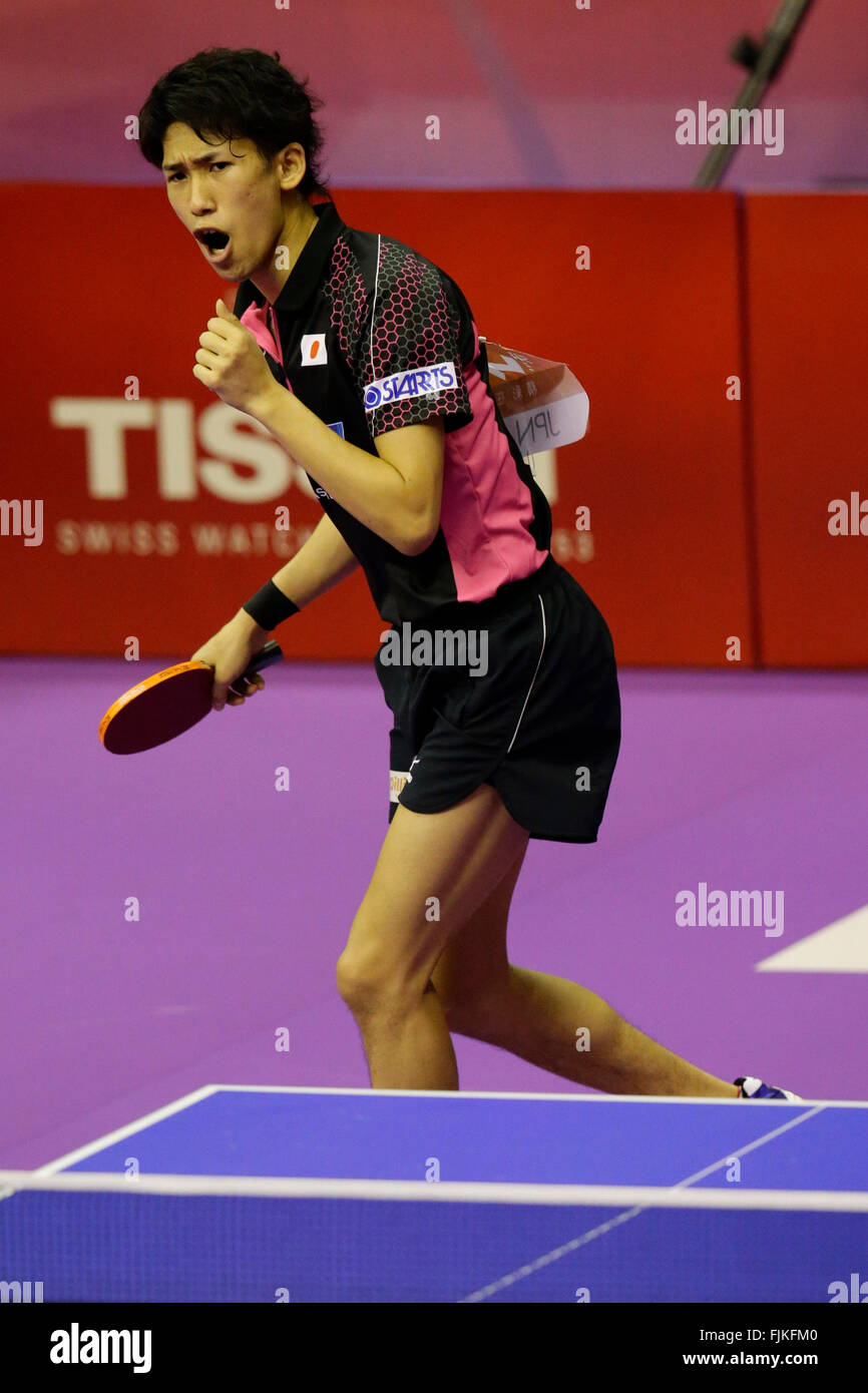 Maharu Yoshimura (JPN), MARCH 2, 2016 -Table Tennis : Perfect 2016 ... Maharu Yoshimura (JPN), MARCH 2, 2016 -Table Tennis : Perfect 2016 ...