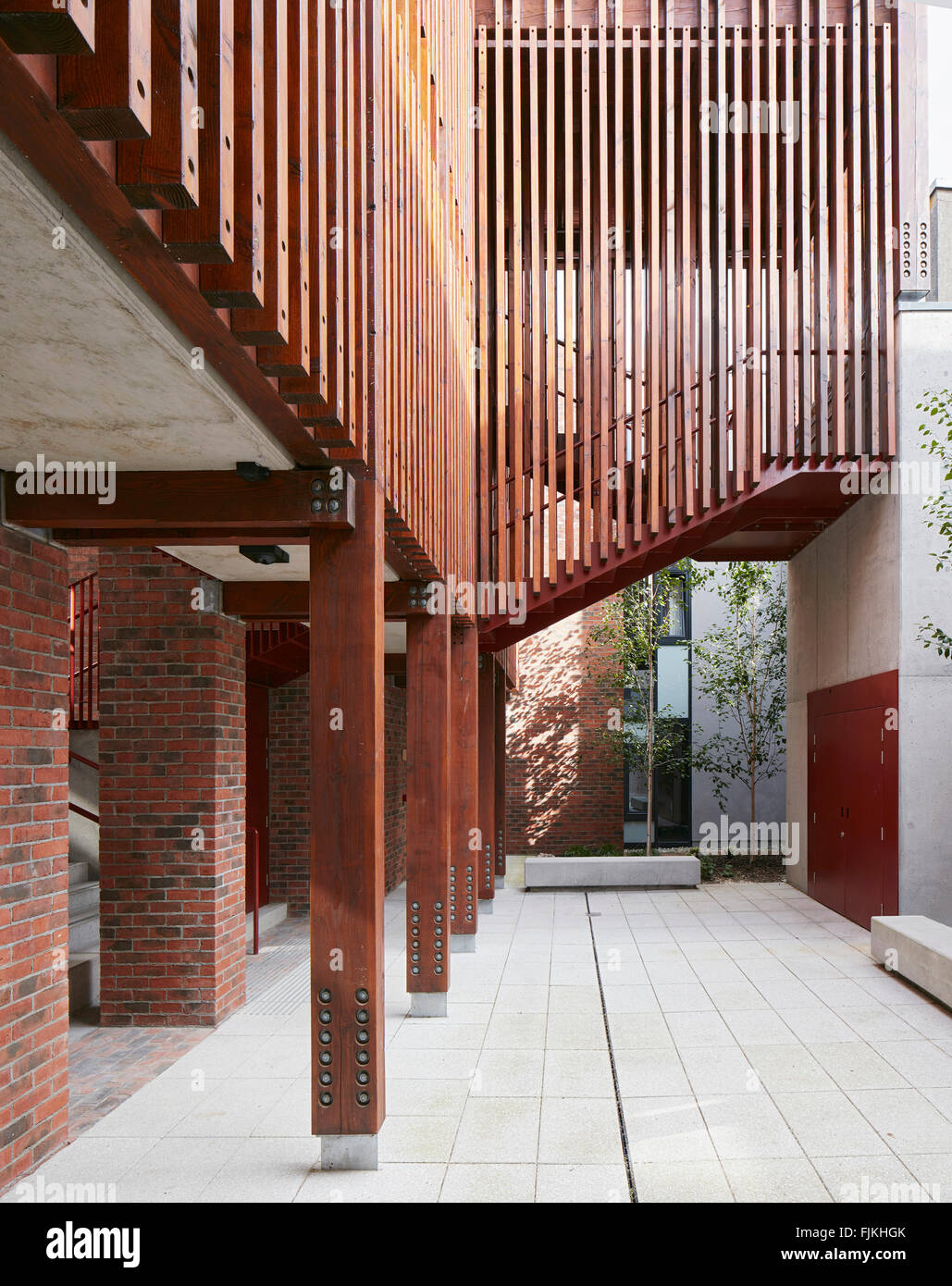 Courtyard view. The Haven, Killarney, Ireland. Architect: Gottstein ...