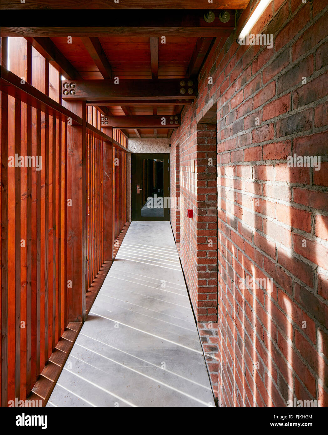 Red brick timber cladding exterior hi-res stock photography and images ...