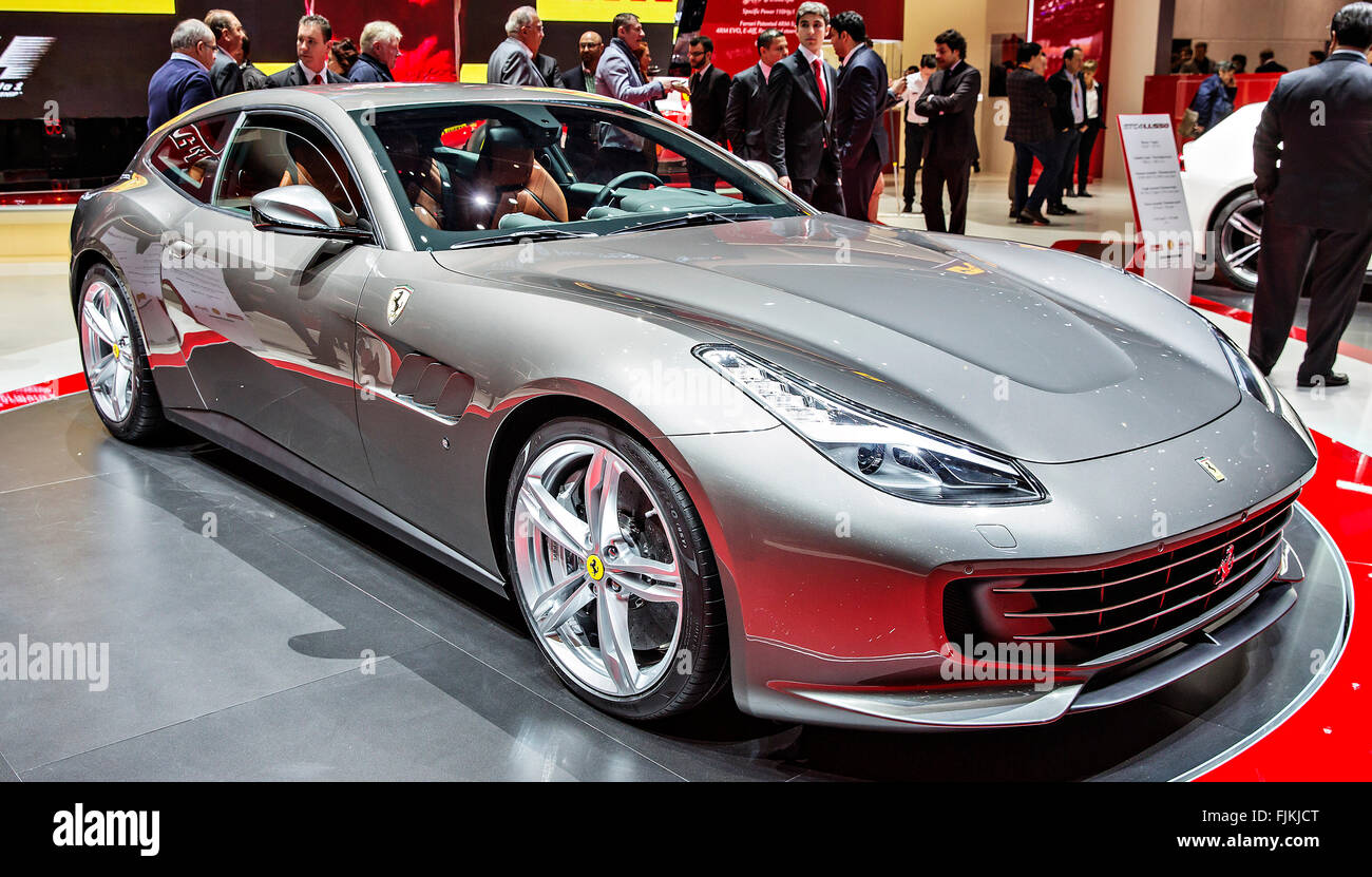 Ferrari GTC 4 Lusso Stock Photo - Alamy