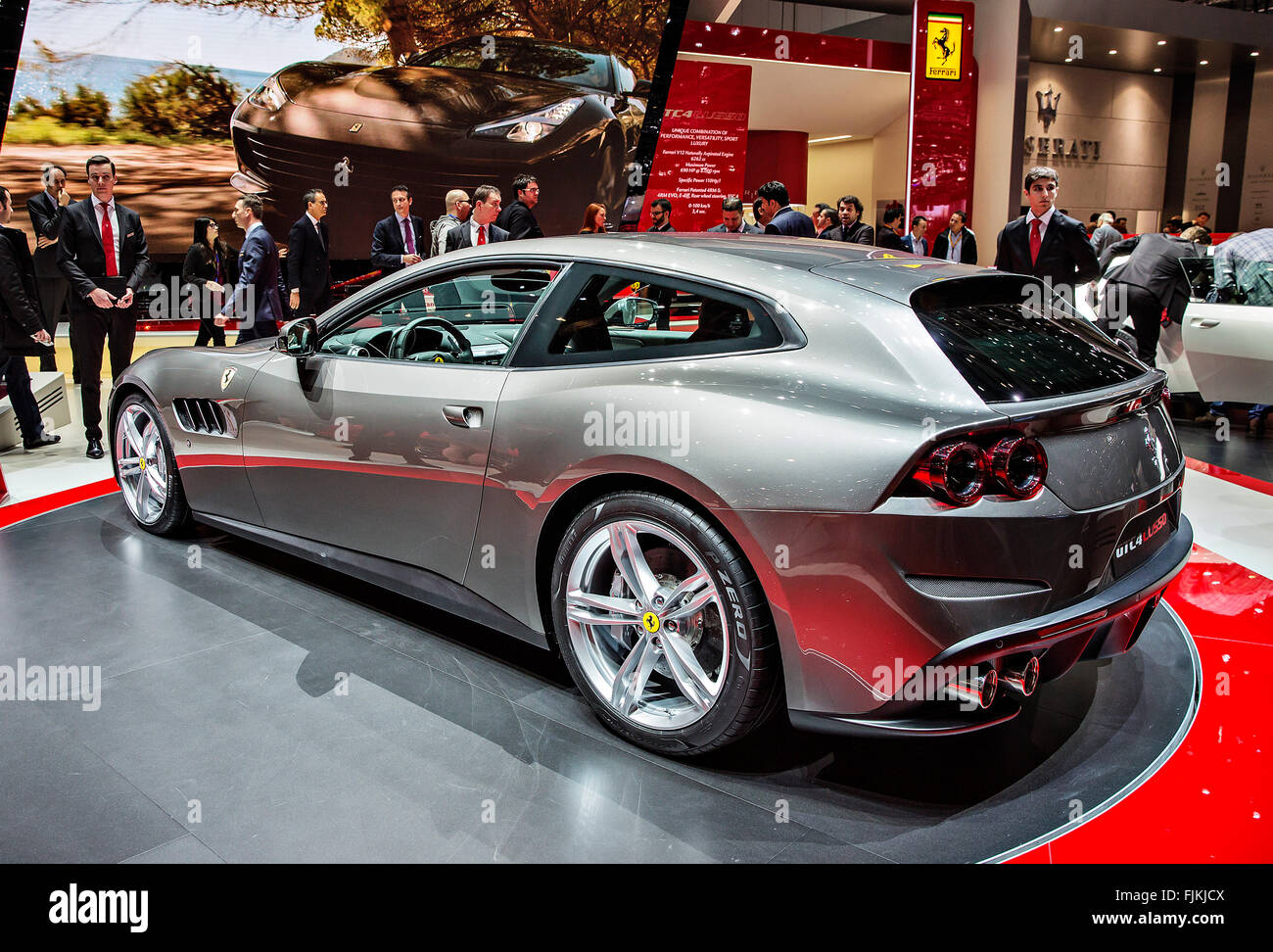 Ferrari GTC 4 Lusso Stock Photo - Alamy
