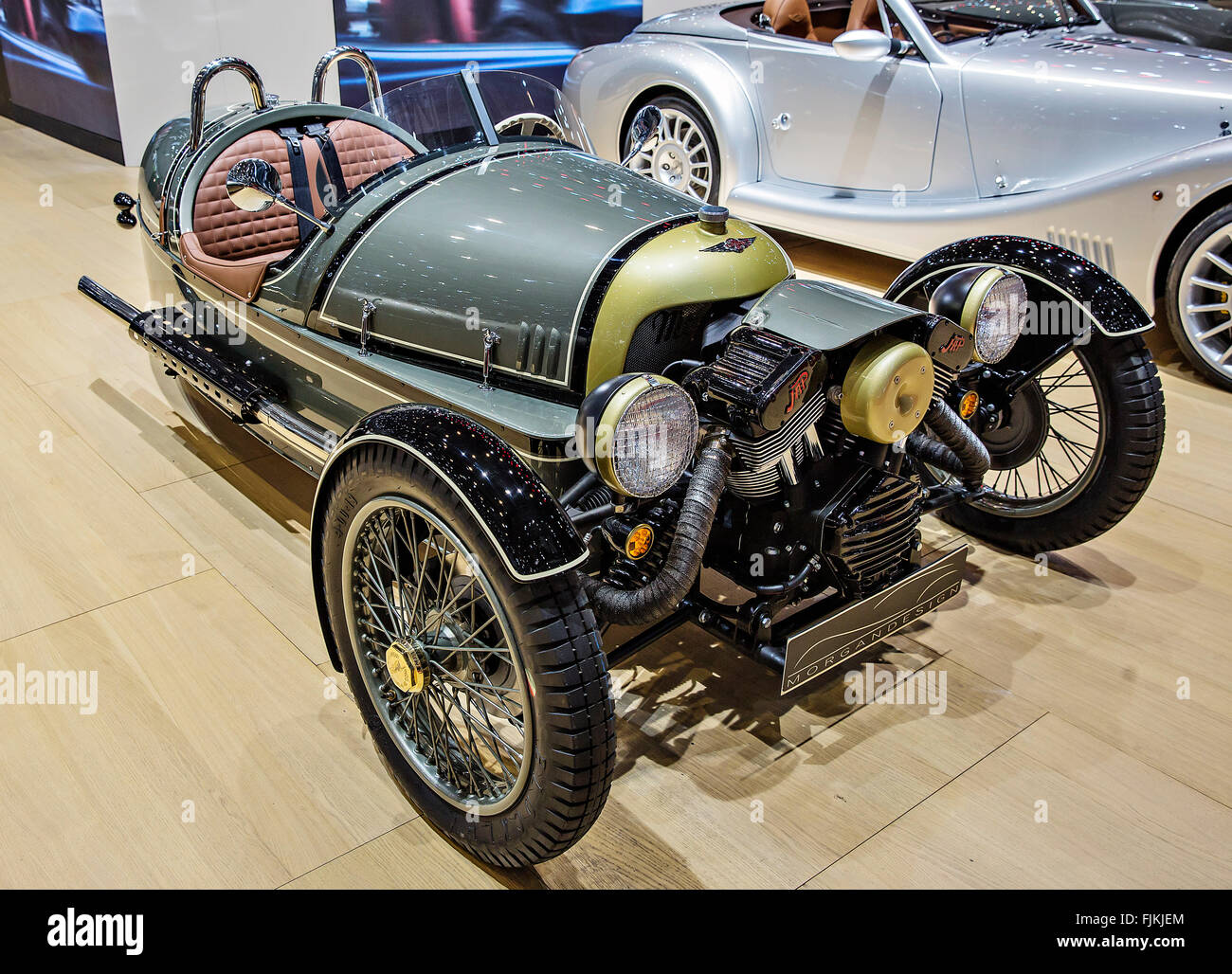Morgan 3 Wheeler Stock Photo - Alamy