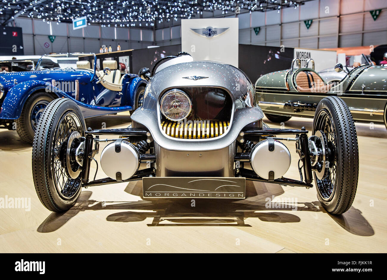 Morgan Concept EV3 Stock Photo - Alamy