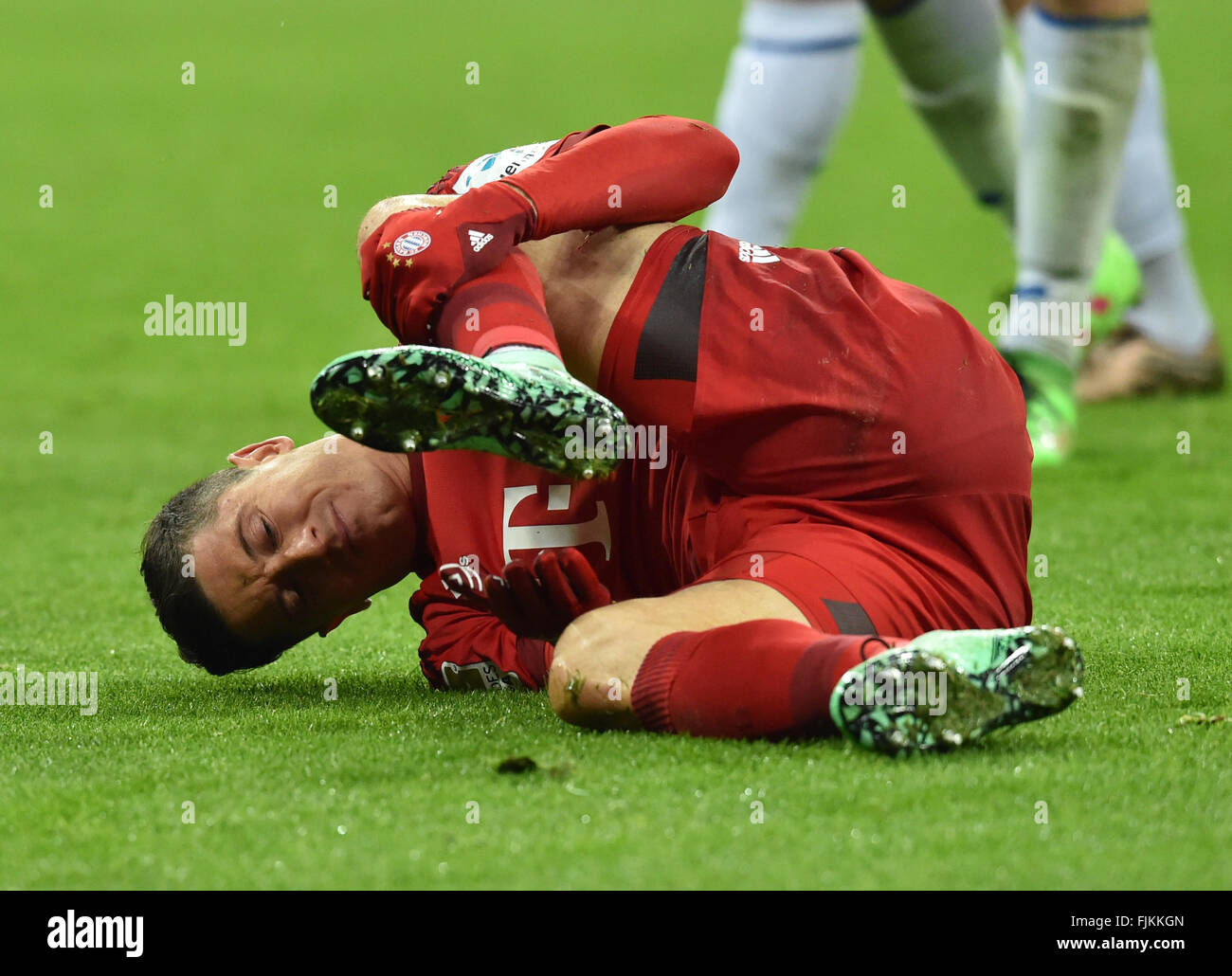 Robert Lewandowski during the German Bundesliga soccer match between ...
