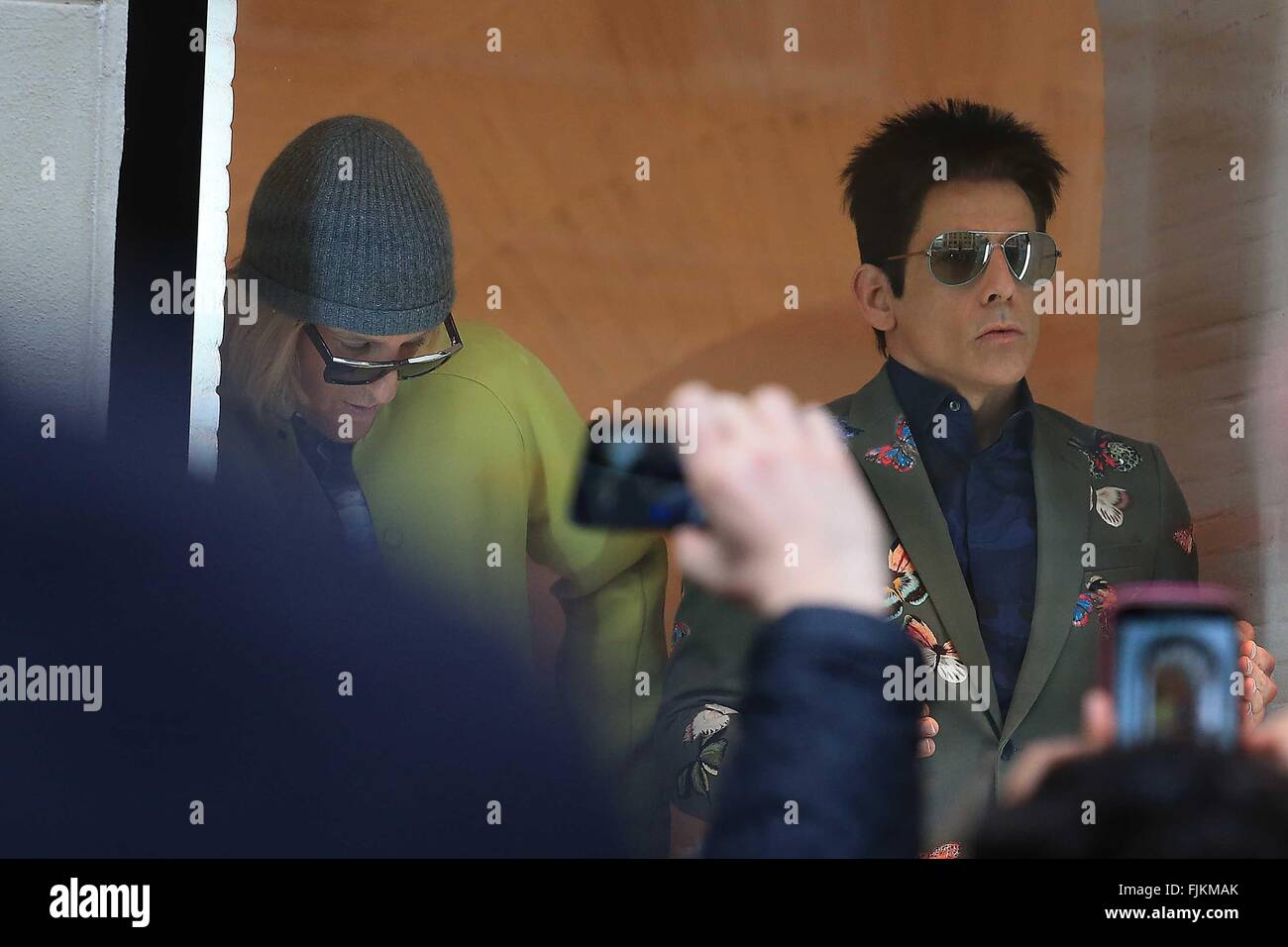 Ben Stiller and Owen Wilson, in the role of Derek Zoolander and Hansel ...