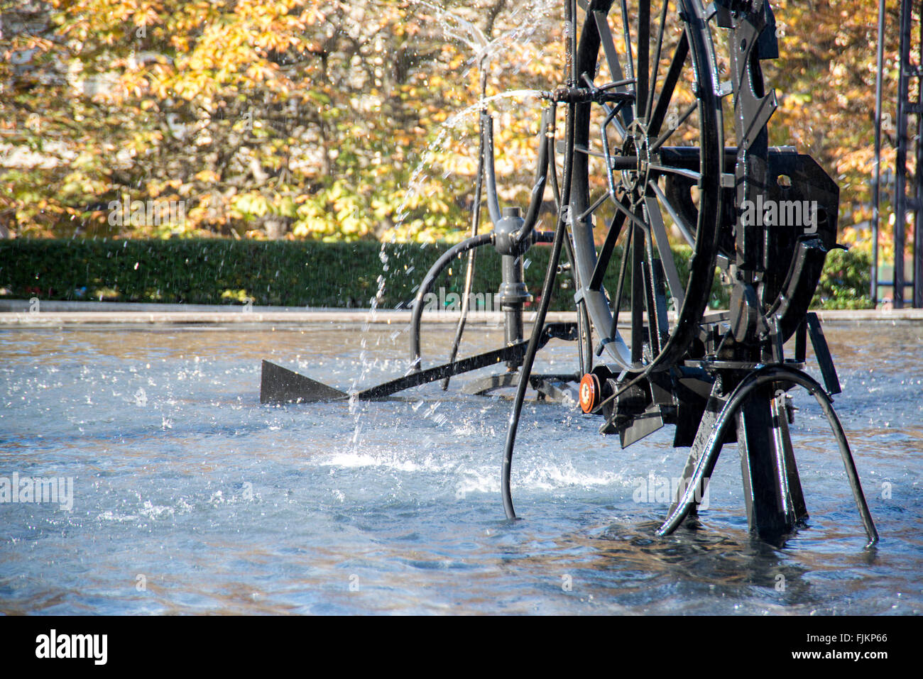 Tinguely Fountain in Basel, Switzerland Stock Photo - Alamy