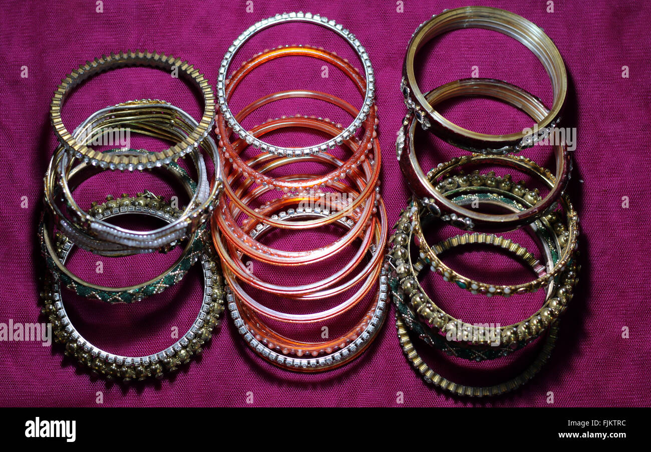 Indian traditional bangles Stock Photo - Alamy