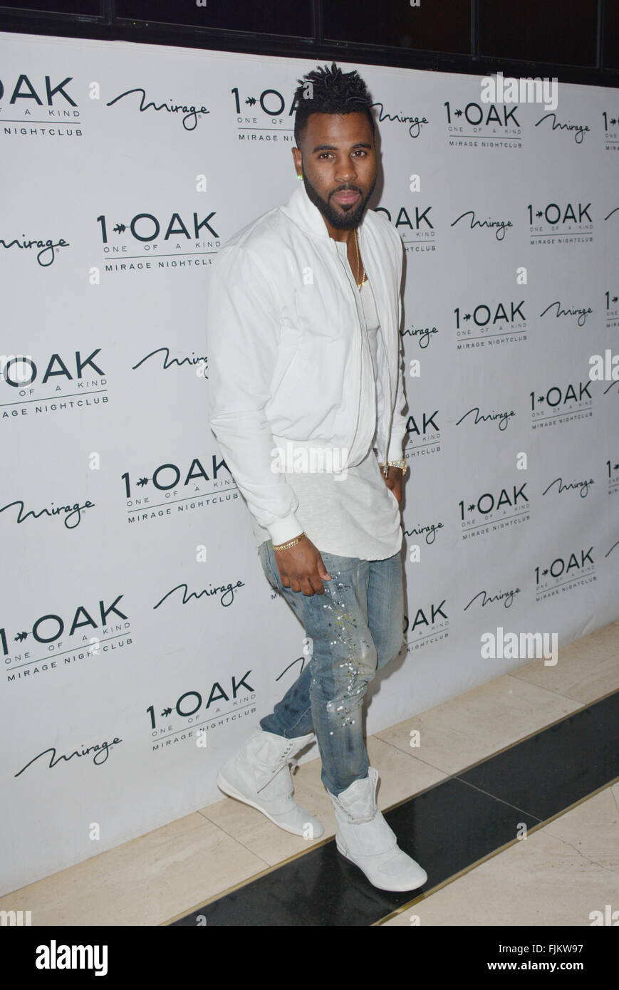 Las Vegas, Nevada, USA. 3rd Mar, 2016. Hip-Hop artist Jason Derulo ...