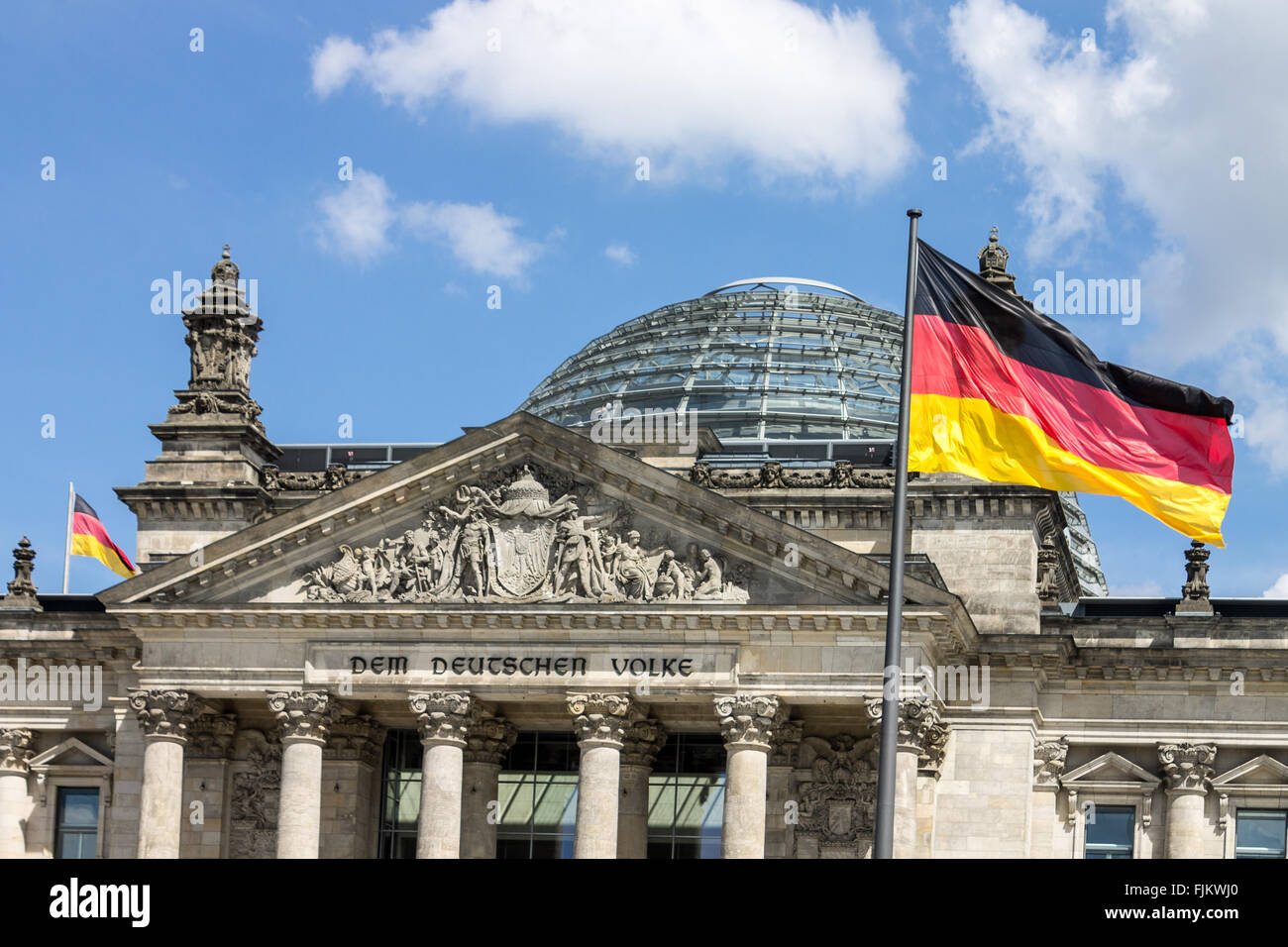 Berlin Parliament Glass Dome Stock Photo - Alamy