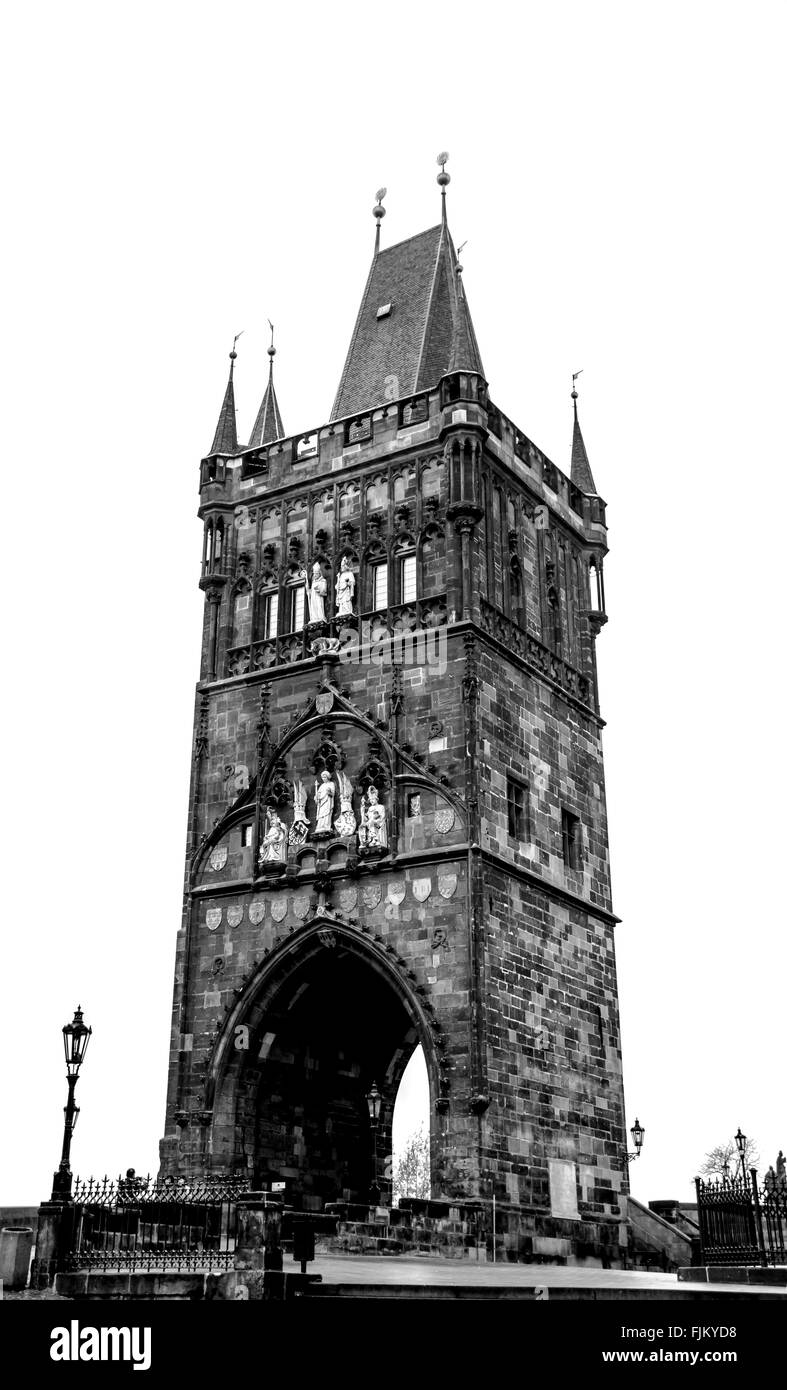 Old town tower bridge Black and White Stock Photos & Images - Alamy