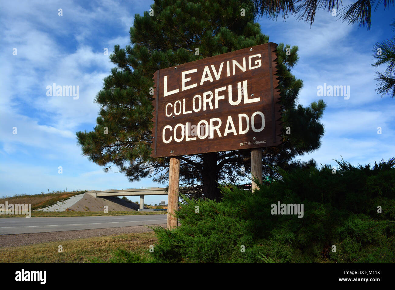 Colorado welcome sign hi-res stock photography and images - Alamy