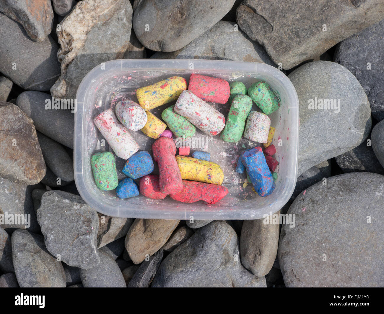 Kids chalk art hi-res stock photography and images - Alamy