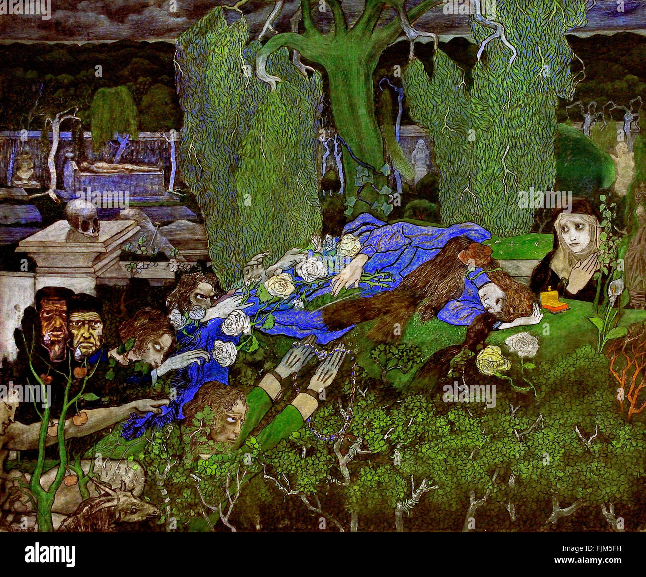 The Vagabonds 1891 Jan Toorop ( Johannes Theodorus ) 1858 – 1928 Dutch ...