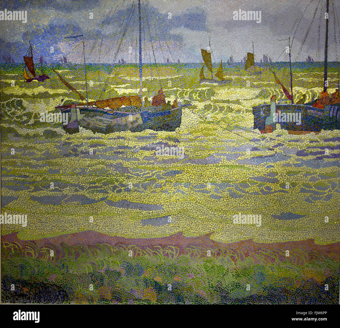Seascape near Katwijk 1899 Jan Toorop ( Johannes Theodorus ) 1858 ...