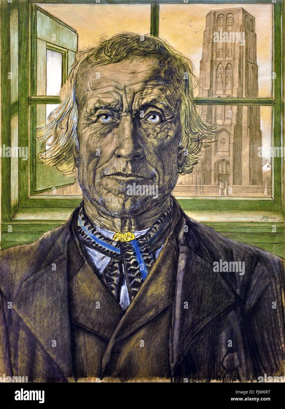 Godsvertrouwen - Faith in God 1907 Jan Toorop ( Johannes Theodorus ...