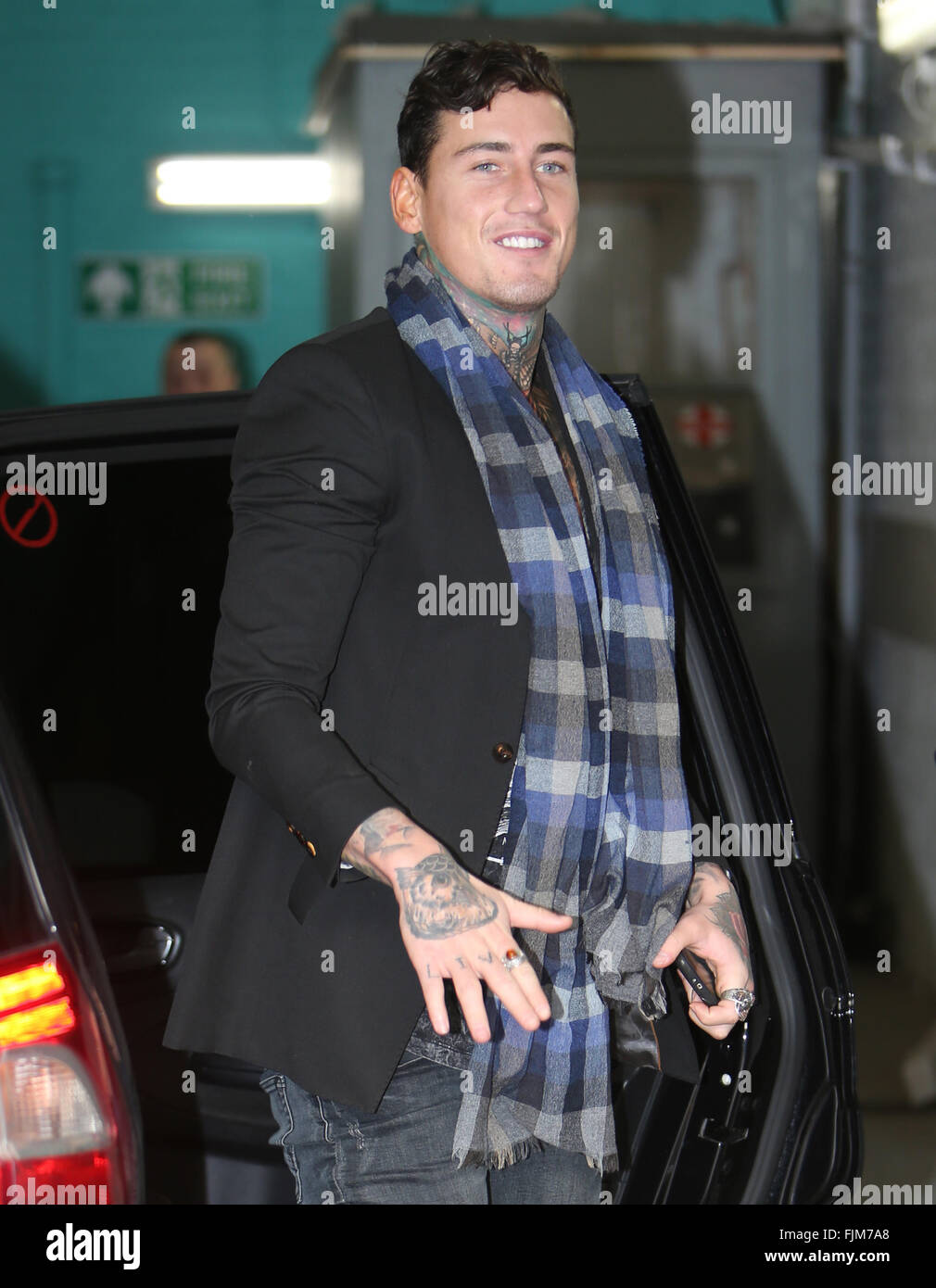 Jeremy McConnell outside ITV Studios Featuring: Jeremy McConnell Where ...