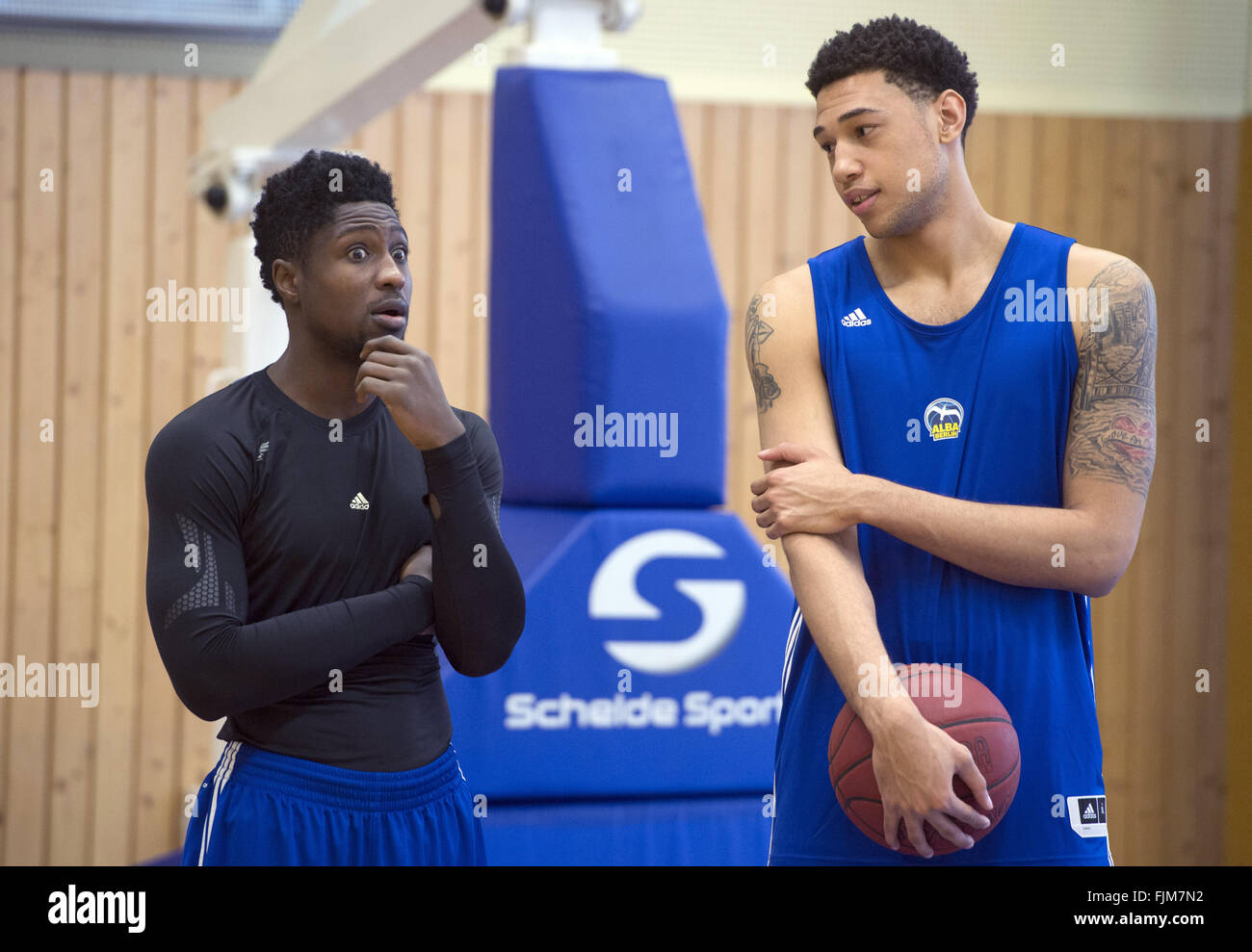 Berlin, Germany. 03rd Mar, 2016. The new signing to German Bundesliga ...