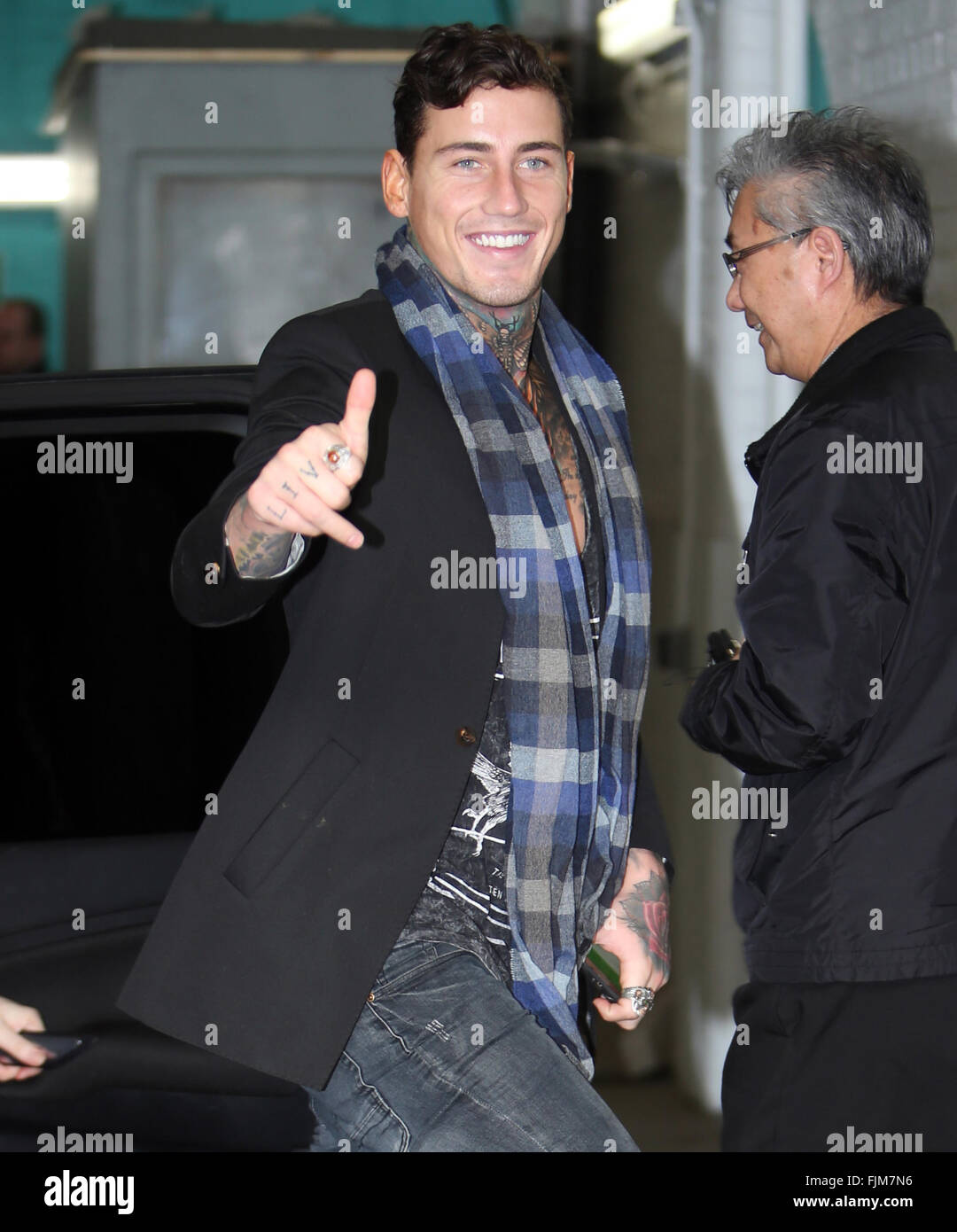 Jeremy McConnell outside ITV Studios Featuring: Jeremy McConnell Where ...