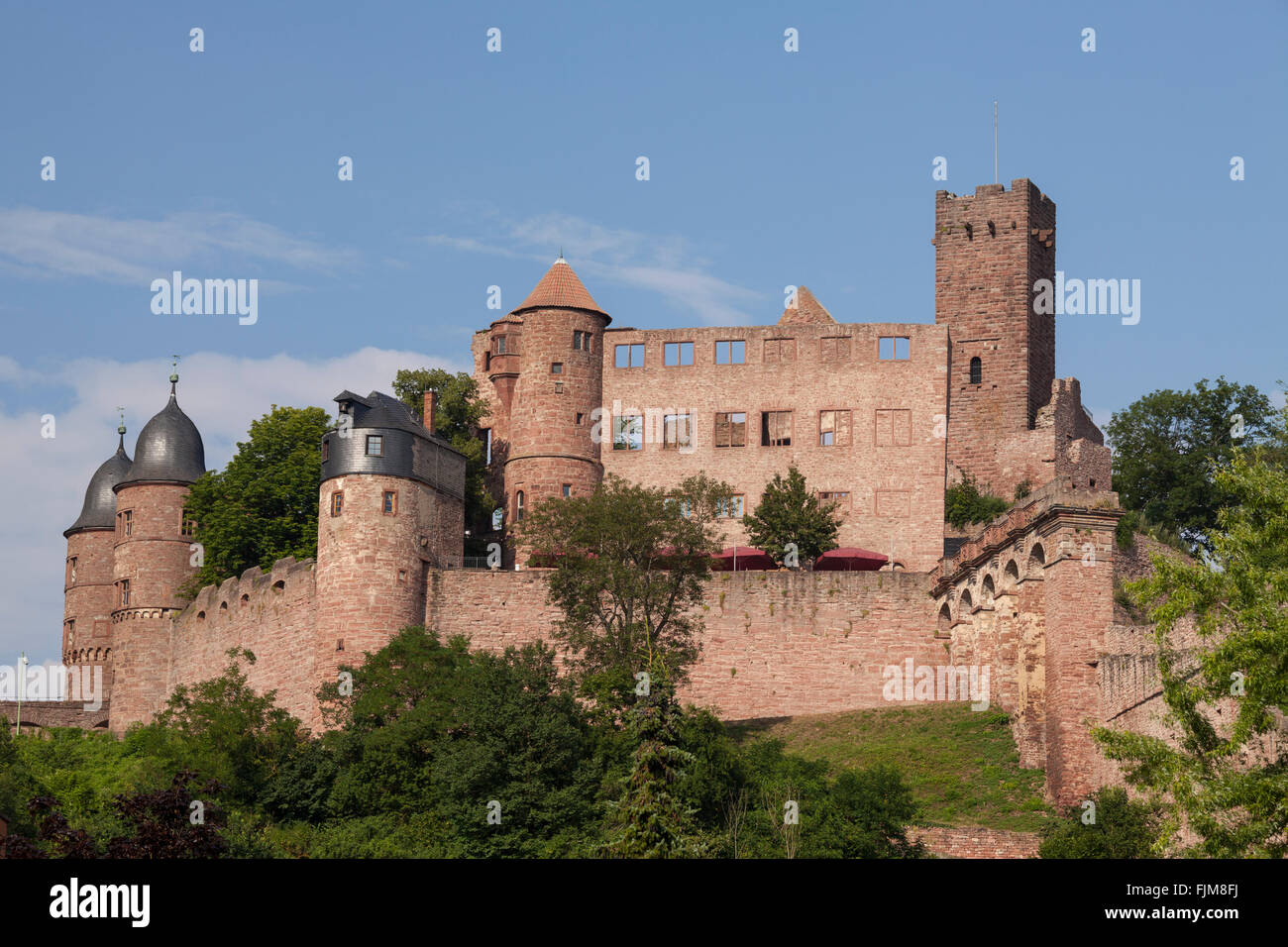 geography / travel, Germany, Baden-Wuerttemberg, Wertheim, castles ...