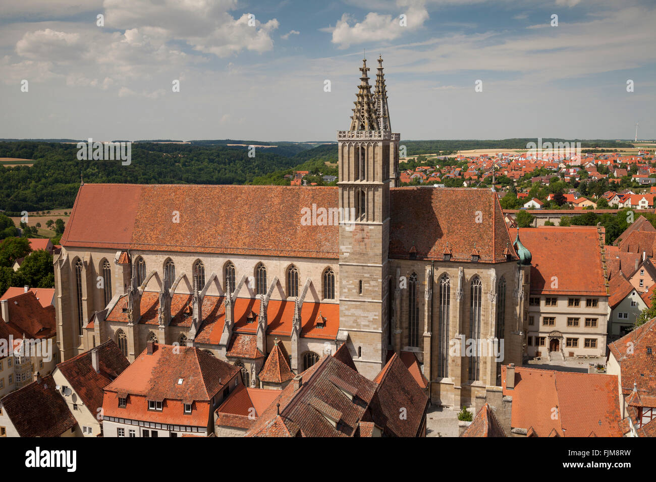 St james church in rothenburg hi-res stock photography and images - Alamy