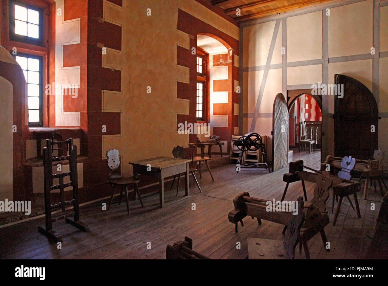 Castle interior hi-res stock photography and images - Alamy