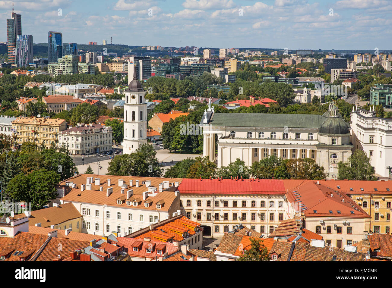 geography / travel, Lithuania, Vilnius, view towards the Arkikatedra ...