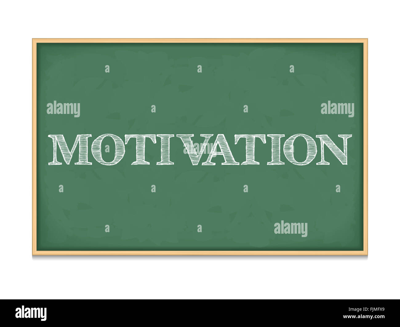 The word motivation on blackboard Stock Photo - Alamy
