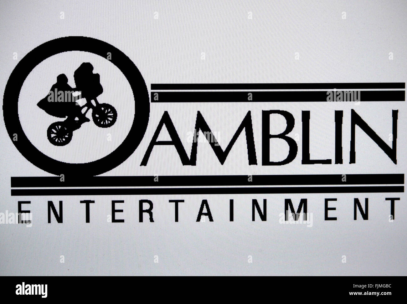 Amblin entertainment logo hi-res stock photography and images - Alamy