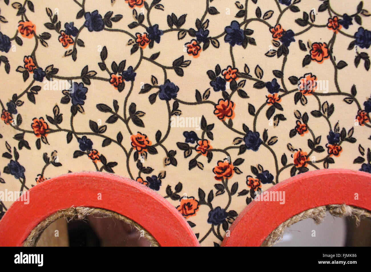 Flower textured wall Stock Photo - Alamy