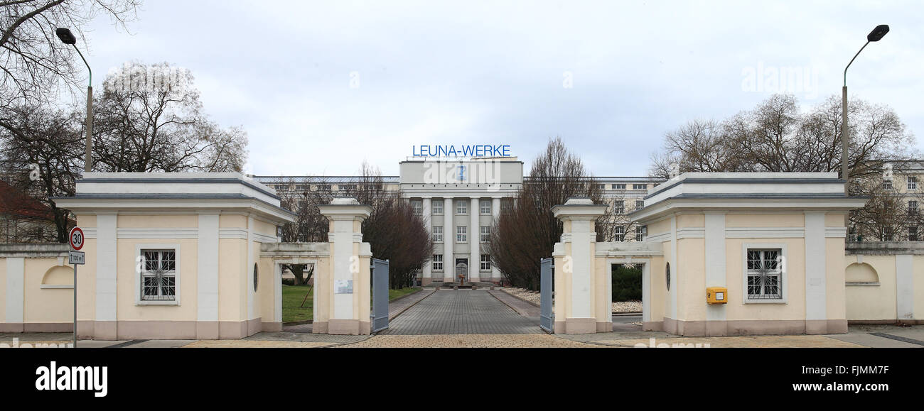 The InfraLeuna GmbH administration building in Leuna, Germany, 03 March ...