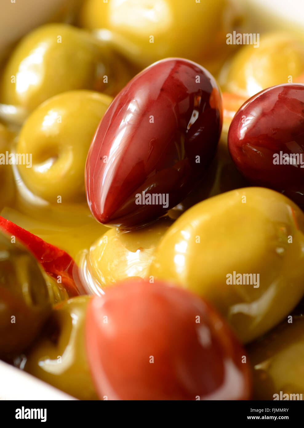Olives and olive oil on hi-res stock photography and images - Alamy
