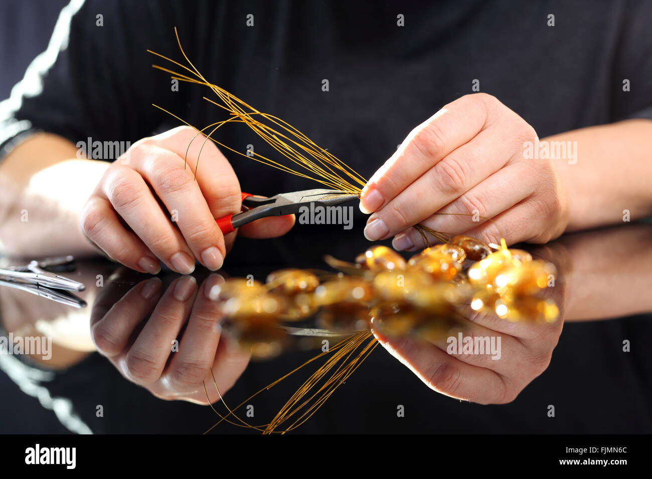 Amber crafts hi-res stock photography and images - Alamy