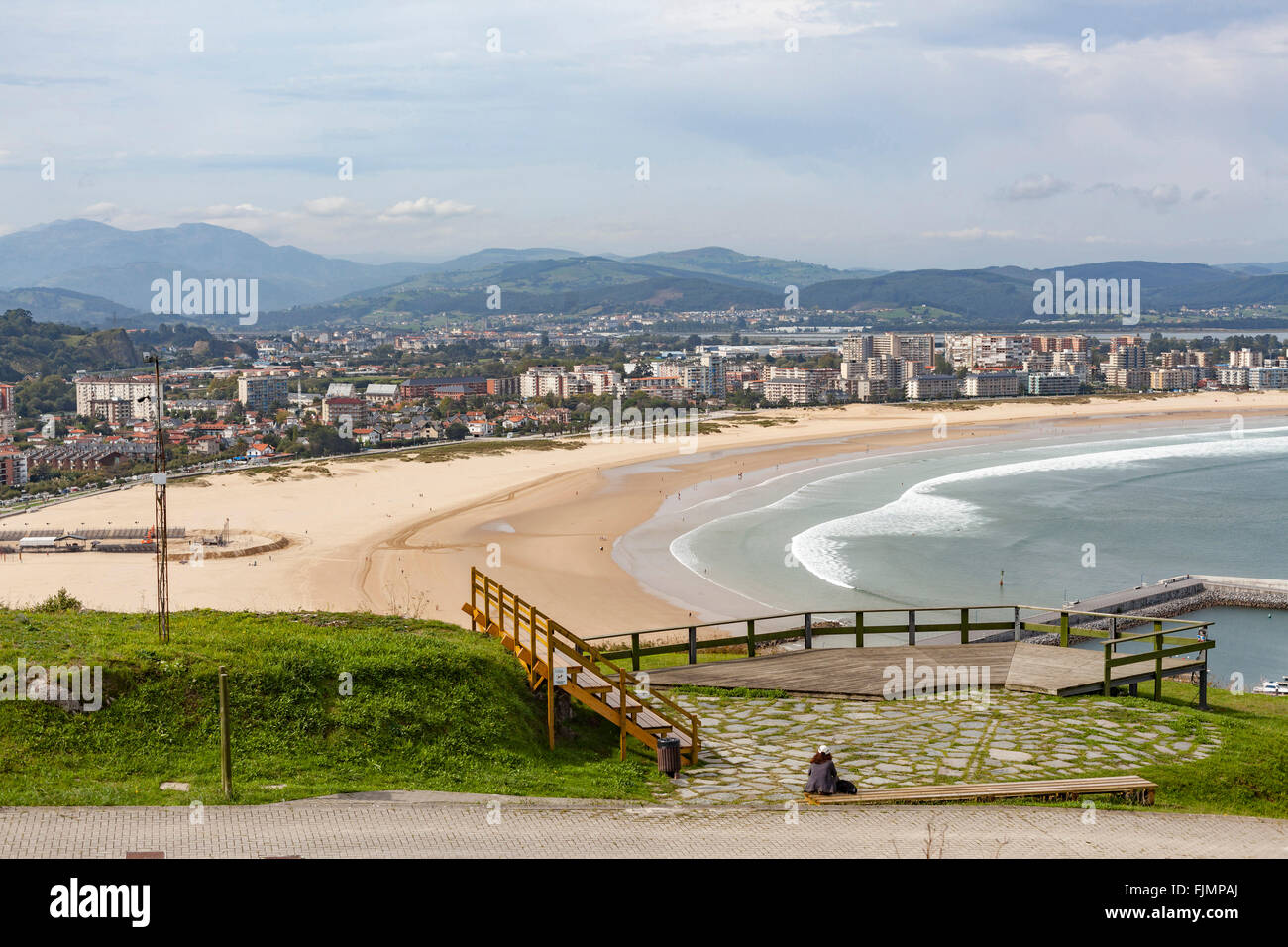 Spain beach maritime view hi-res stock photography and images - Alamy