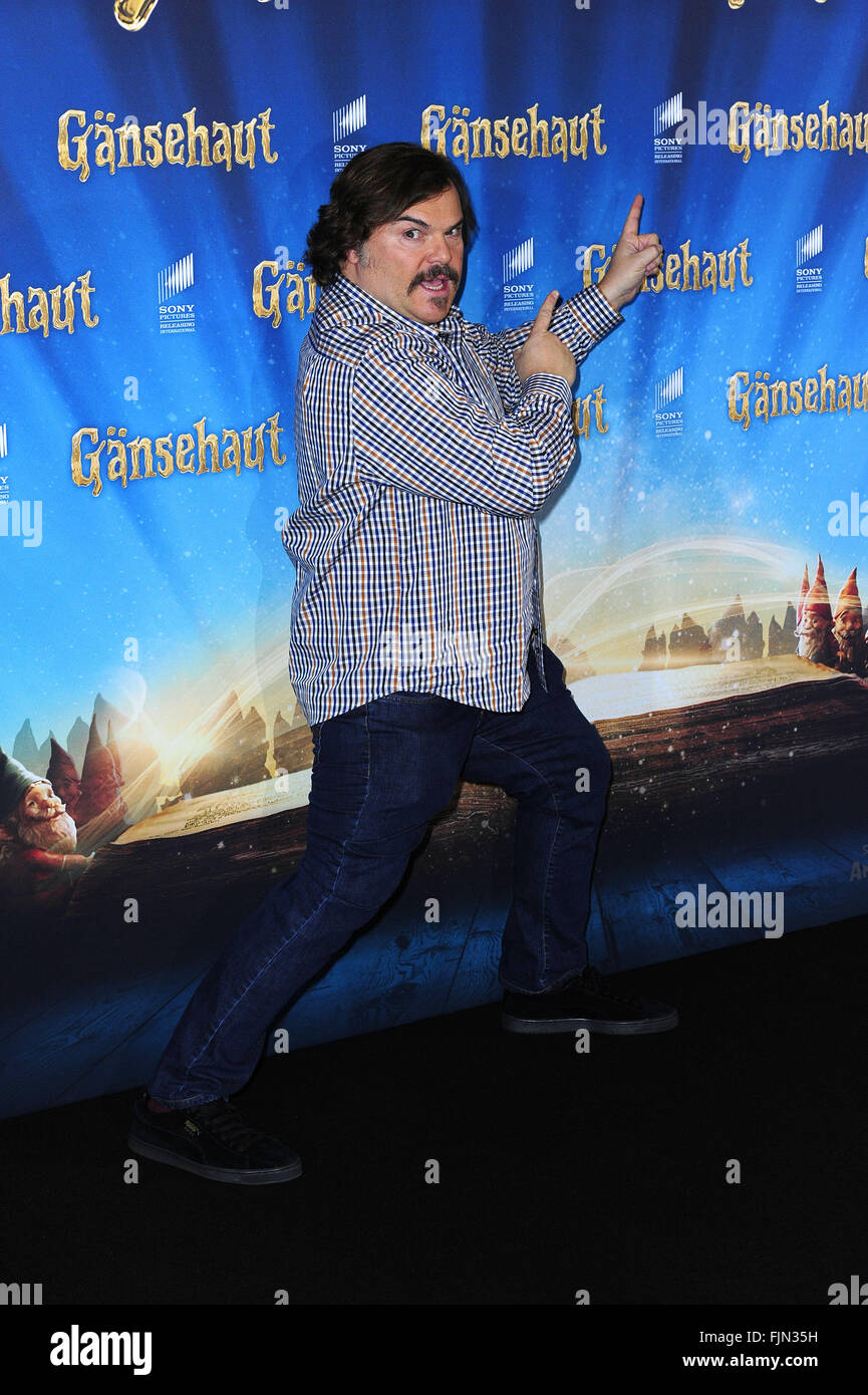Jack Black Attends The Goosebumps Photocall At Hotel Adlon Featuring