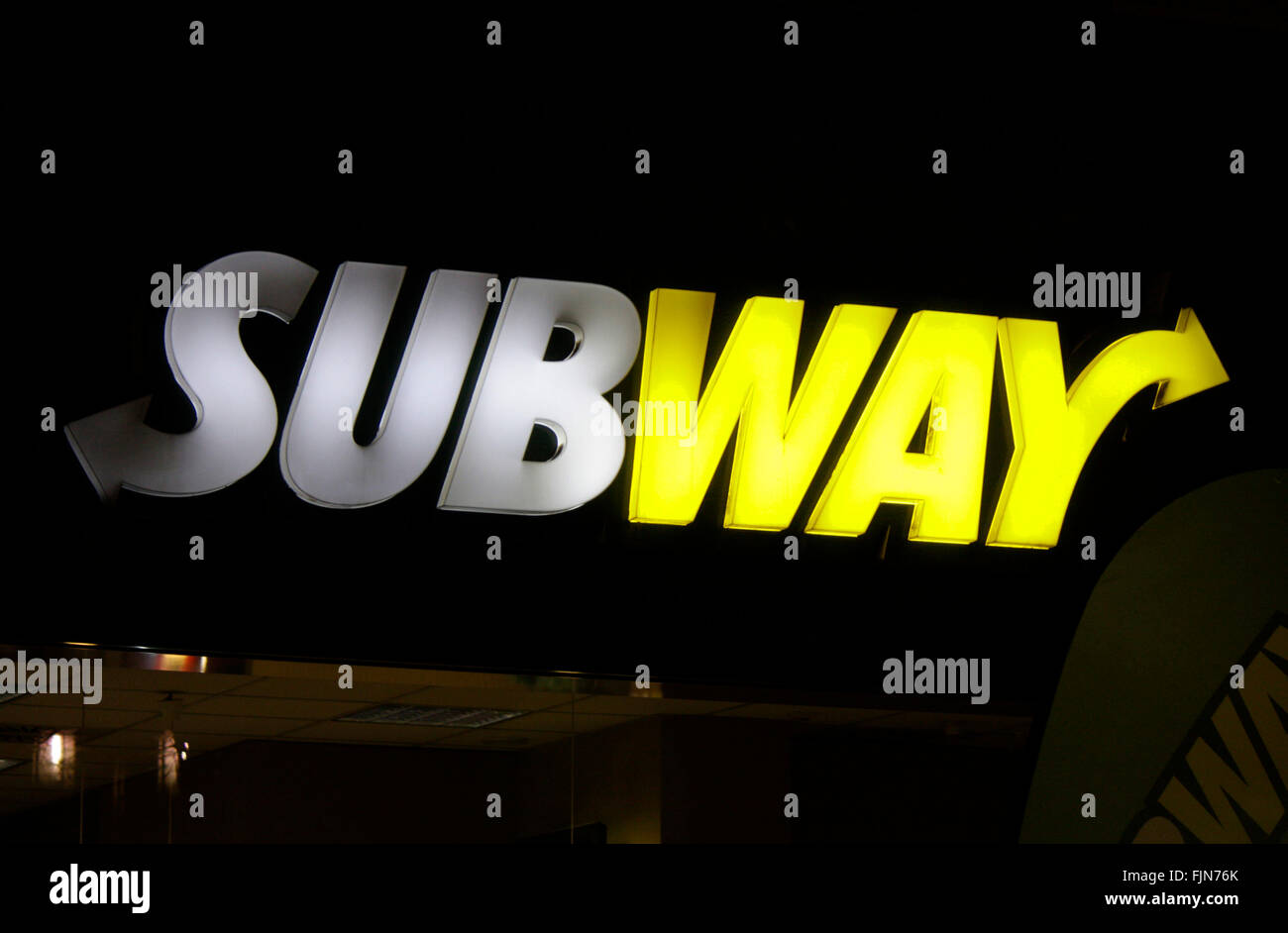 Markenname: "Subway", Berlin Stock Photo - Alamy