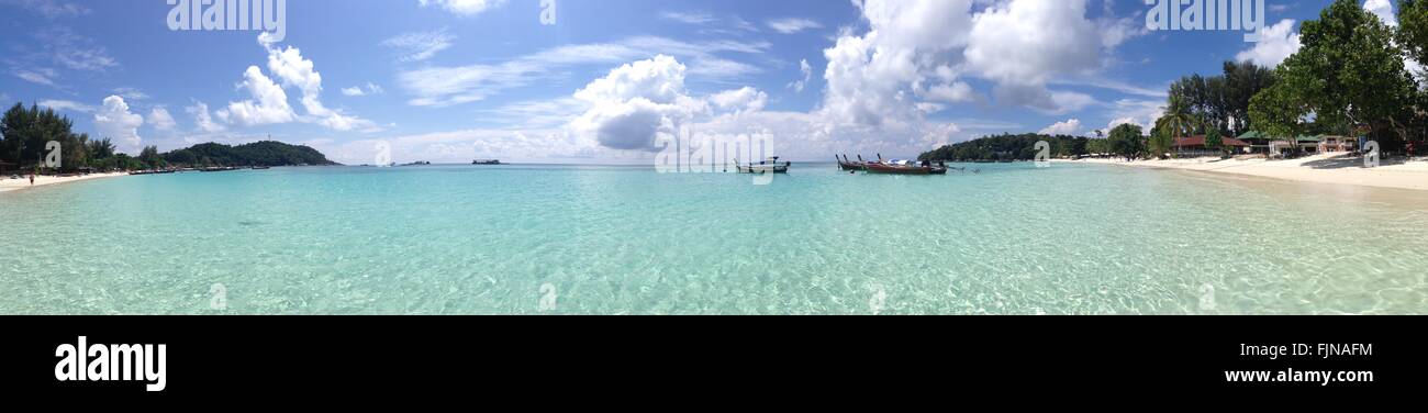 View Of Beautiful Lagoon Stock Photo - Alamy