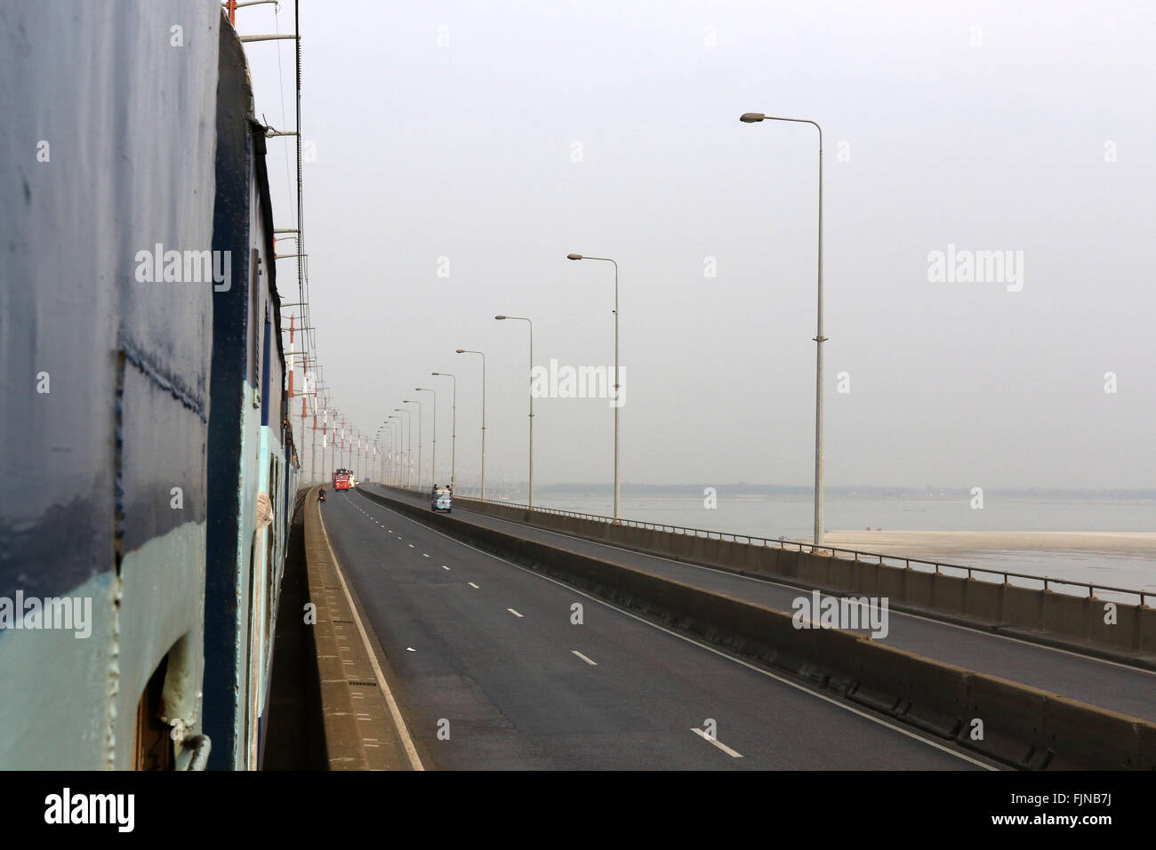 Bangladesh, Dhaka 21 February 2016. Bangabandhu bridge Stock Photo - Alamy