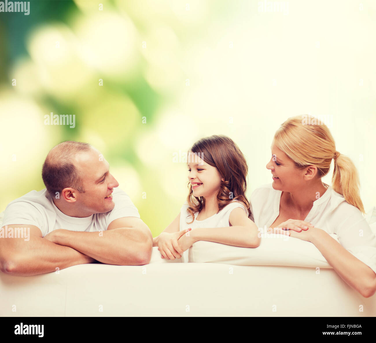 happy family at home Stock Photo - Alamy